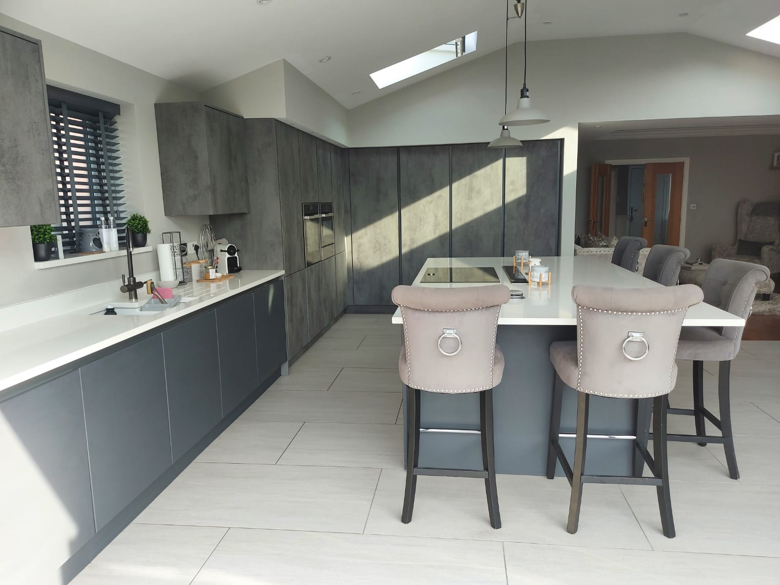 Open Kitchen Diner Extension With Outdoor Space - CK Architectural ...