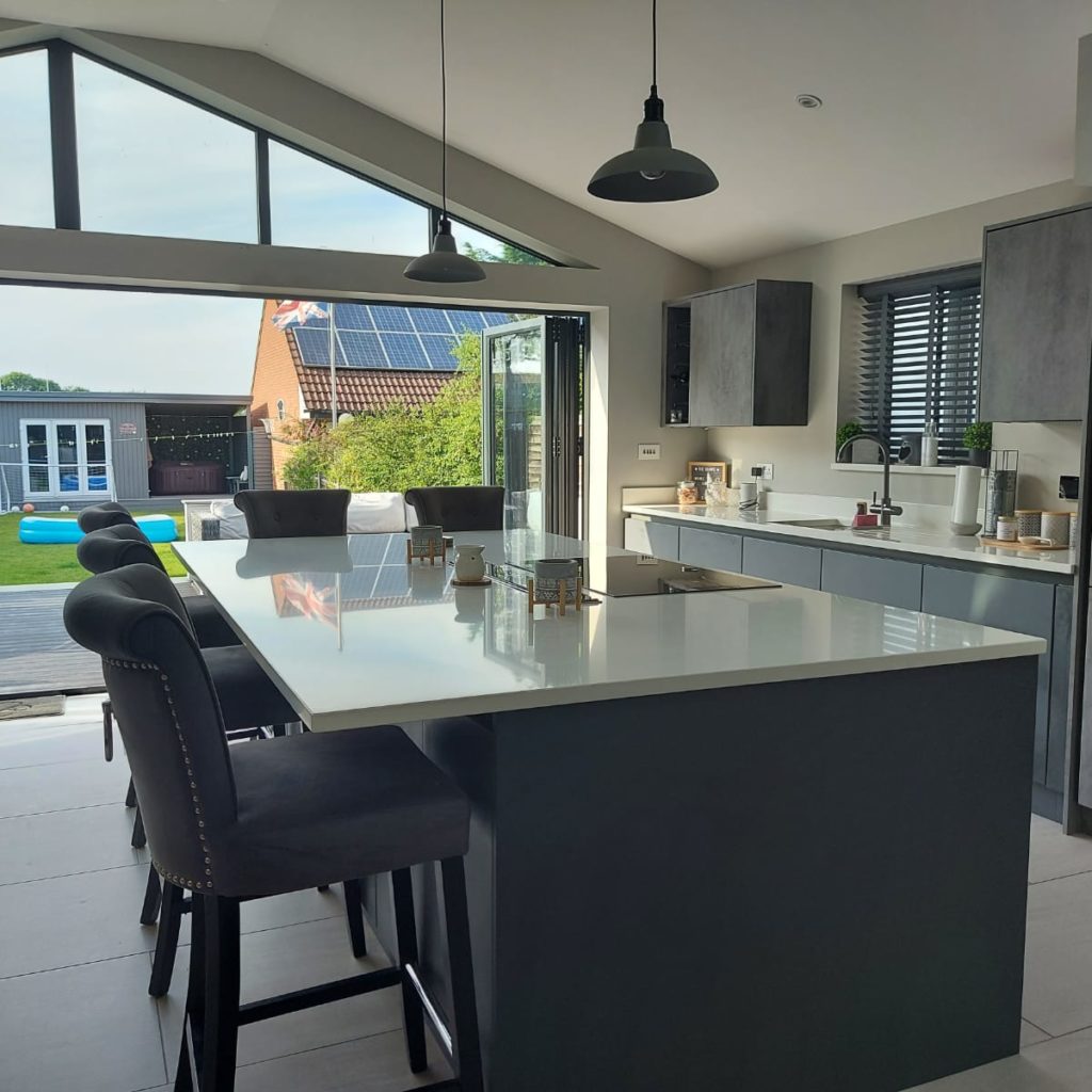 Double Storey Side Extension With Garage + Rear Single Storey Extension - CK Architectural ...