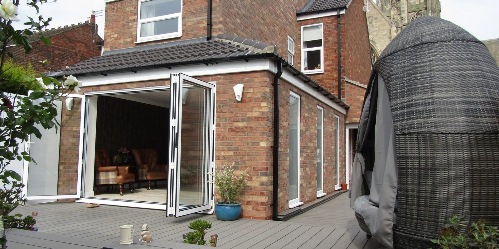 Single Storey Rear Extension with Garden View - CK Architectural - Birmingham
